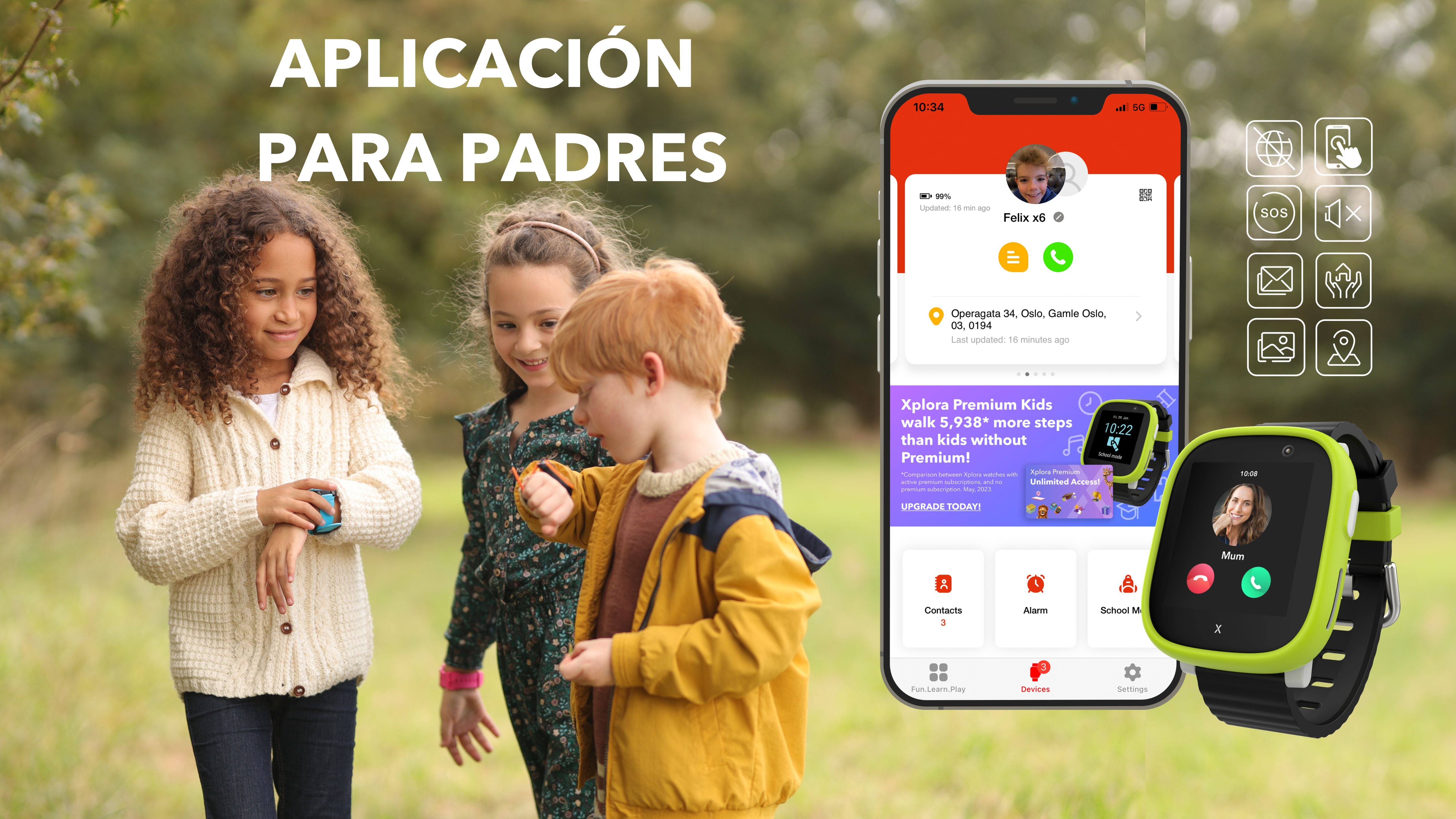 ¡Descubre la aplicación para padres de Xplora! – Xplora ES